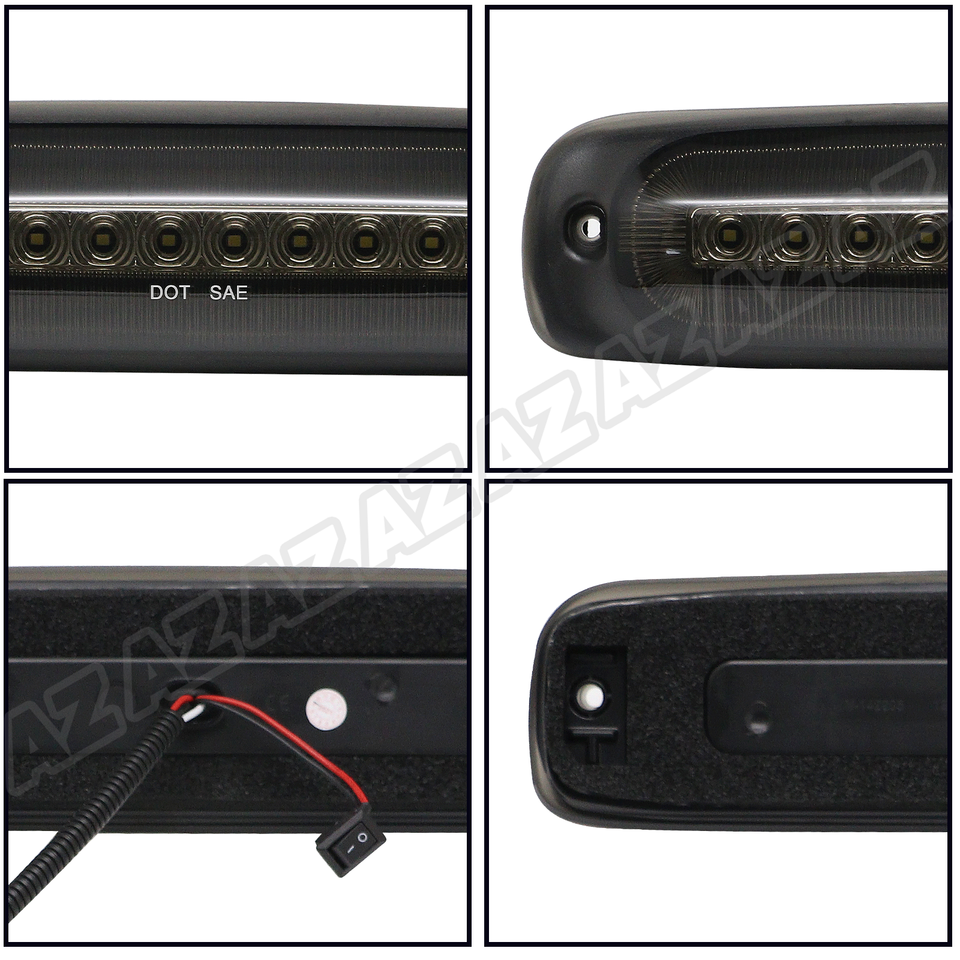 Led 3RD Tail Brake Light For 1999-2007 Chevy Silverado/GMC Sierra 1500 ...