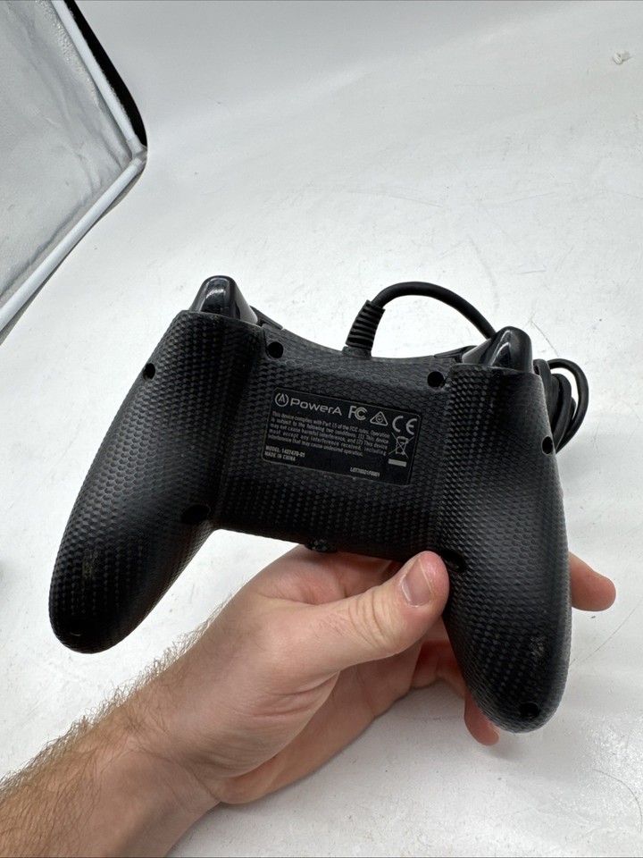 Xbox 360 PowerA Wired Controller - 1427470-01 - Black. 18 | eBay