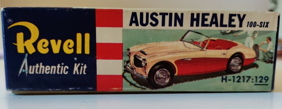 Revell Austin Healey 100 Six Model H1217: 129 Vintage Kit | eBay