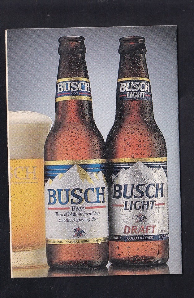 1990 Missouri Tigers Football Pocket Schedule Busch Beer Big 8 | eBay