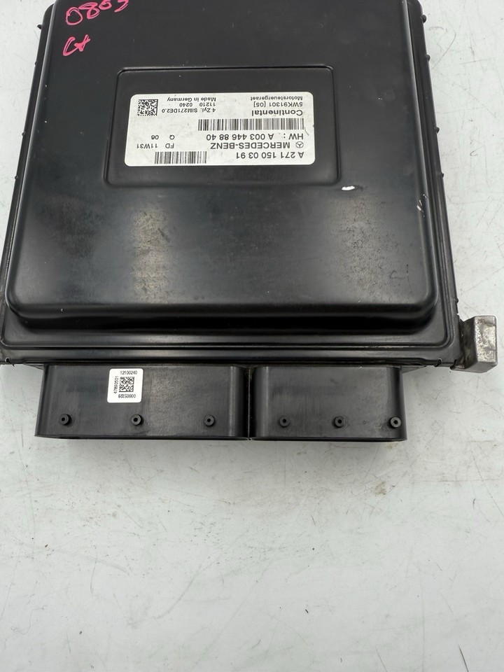 2012 2013 2014 2015 MERCEDES BENZ W204 C250 1.8L ENGINE CONTROL ECU ECM ...