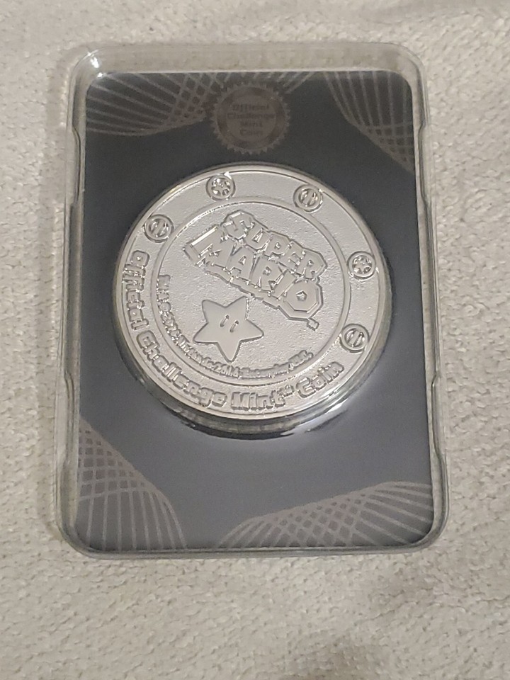 2016 Super Mario Official Challenge Mint Coin - Luigi - Nintendo ...