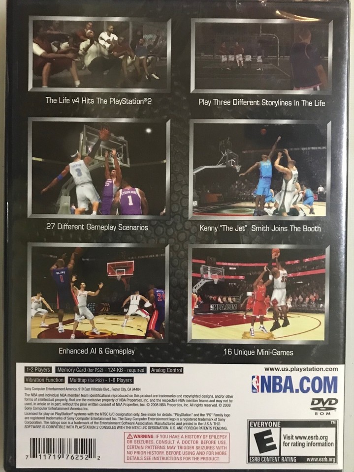 NBA 09: The Inside (Sony PlayStation 2, 2008) PS2 New Factory Sealed ...