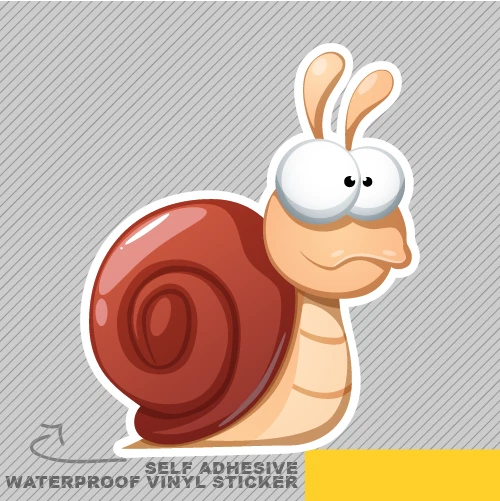 Slow Snail Cartoon