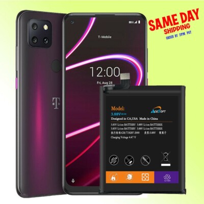 Long Endurance 4600mAh Internal Rechargeable Battery for T-Mobile Revvl ...