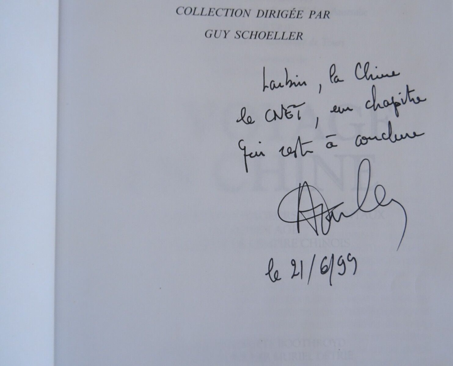 Boothroyd Ninette Détrie Muriel LE VOYAGE EN CHINE Bouquins Robert ...