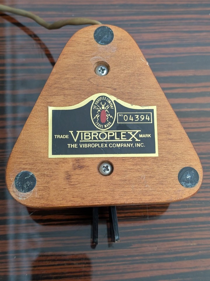 Vibroplex Telegraph Key Bug Morse Code Vintage Transmitter Ham Radio | eBay