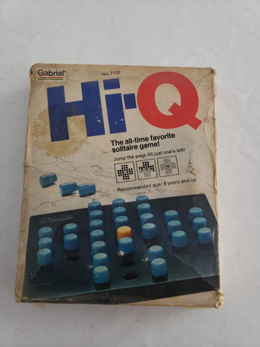 Vintage 1978 HI-Q Gabriel #7120 Solitaire Game COMPLETE | eBay