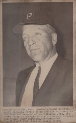 Larry Shepard - Baseball Coach (1967) Original Vintage Sport Press ...