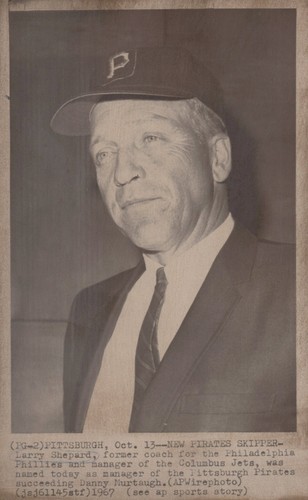 Larry Shepard - Baseball Coach (1967) Original Vintage Sport Press ...