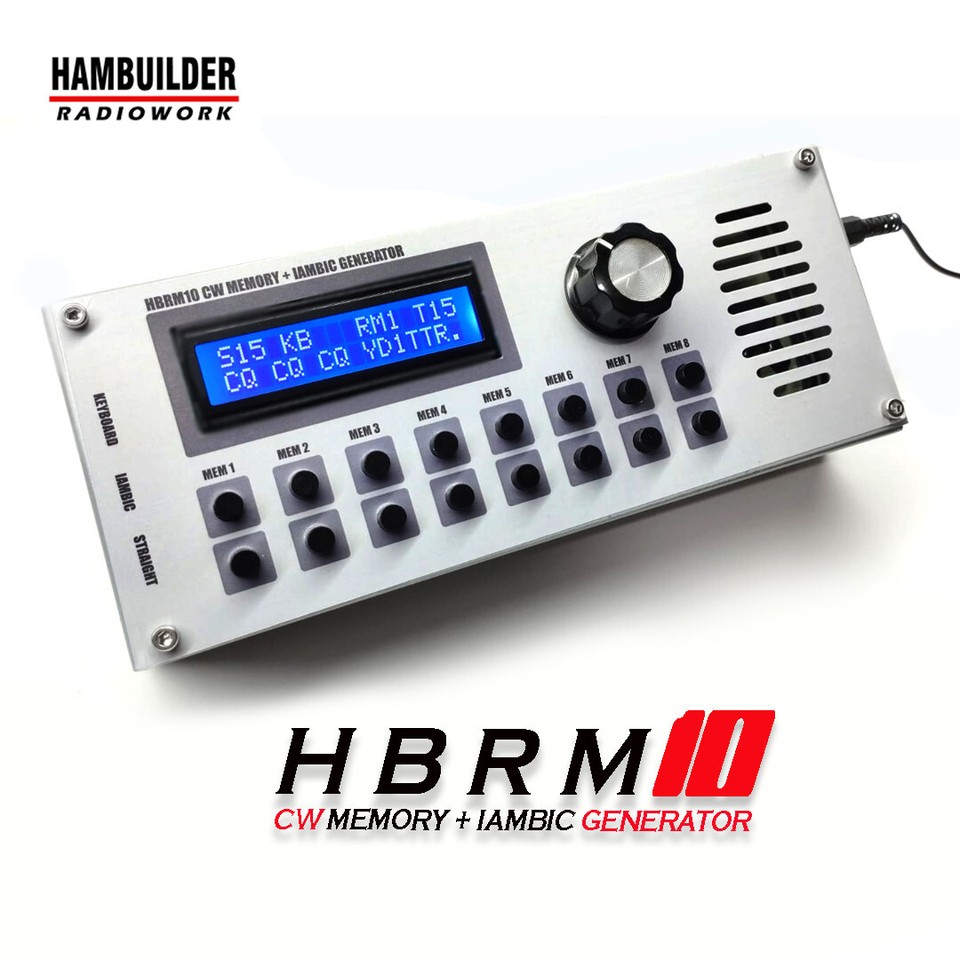 HBRM10 HAMBUILDER MORSE COMBO MEMORIZE KEYBOARD IAMBIC STRAIGHT | eBay