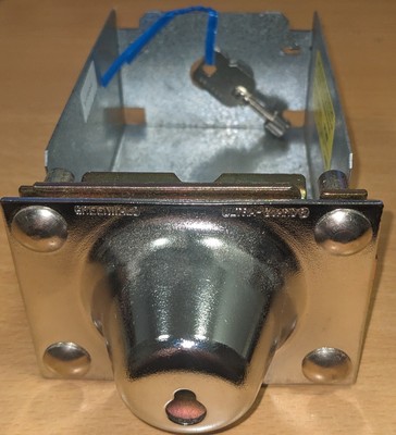 GREENWALD COIN MONEY BOX W/ TUBULAR LOCK & KEY PART #GW8-1210-0-6 | eBay