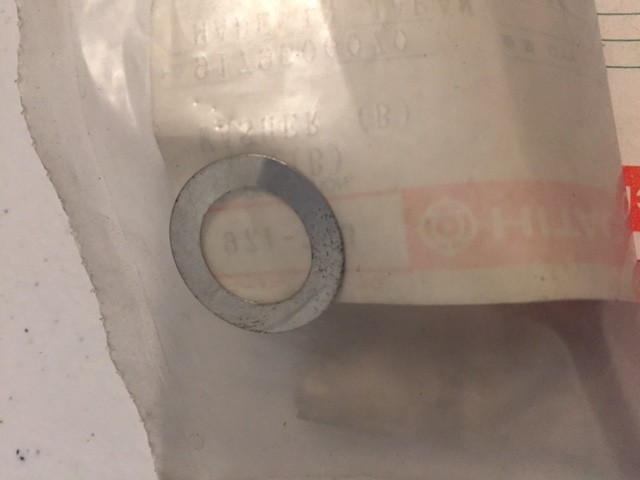 5 Qty- GENUINE Hitachi 971-736 971736 WASHER (B) WTP25 DH30PC2 DH30PC ...