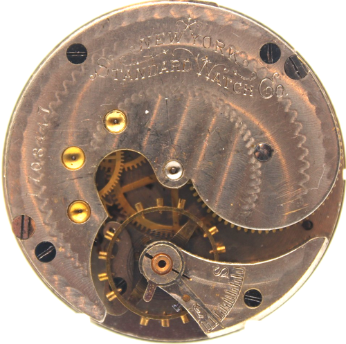 1901 NEW YORK STANDARD POCKET WATCH MOVEMENT 1708447 GRADE 60 18s 7j ...