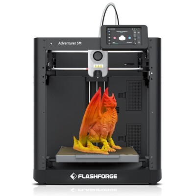 Flashforge 3D Printer Adventurer 5M / 5M PRO / AD5X Max 600 mm/s Auto ...