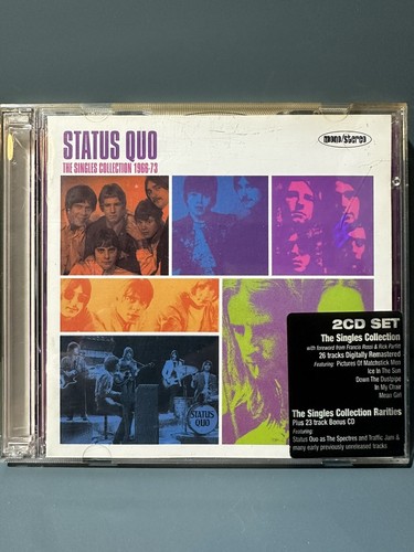 Status Quo The Singles Collection 1966-73 2 CD Set Includes 23 Bonus ...