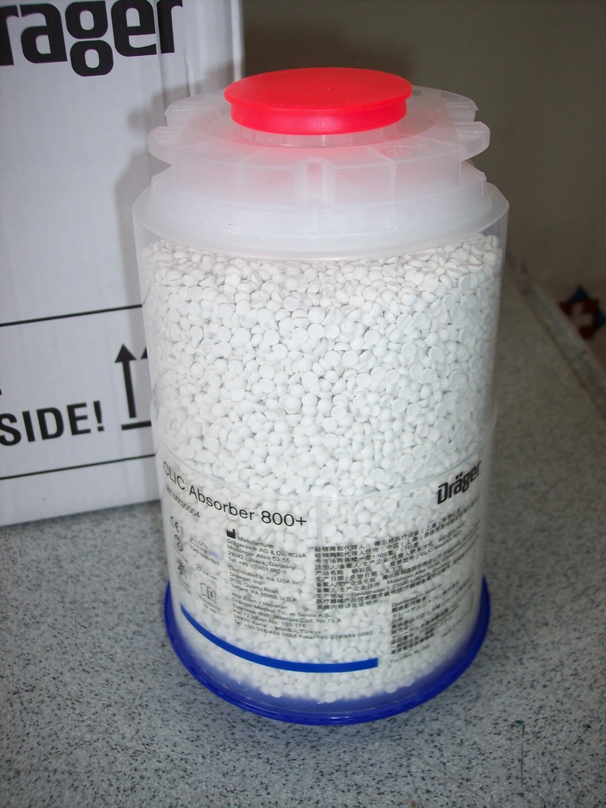 Dräger Clic Absorber 800+ CO2 Absorber - MX00004 for sale online | eBay