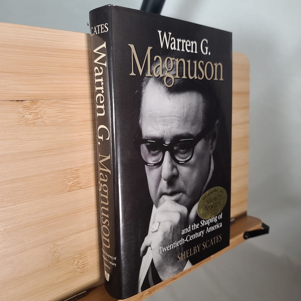 *SIGNED* Warren G. Magnuson by Shelby Scates - Hardcover 9780295976310 ...