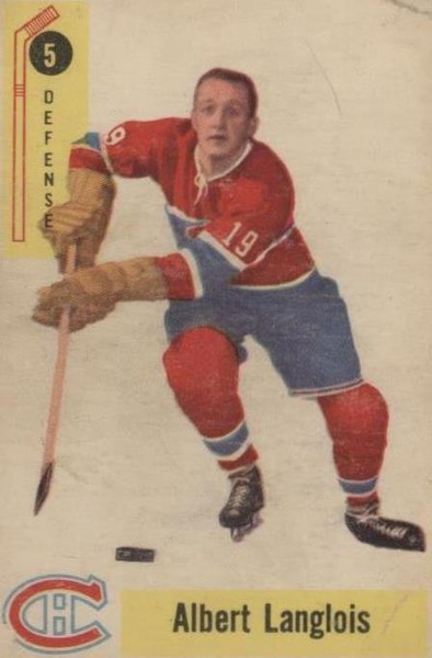 1958-59 Parkhurst - #5 Albert Langlois (RC) for sale online | eBay