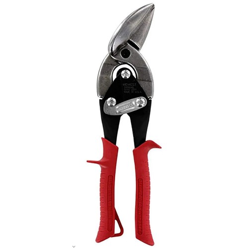 MIDWEST Aviation Snip - Left Cut Offset Stainless Steel Cutting Shears ...
