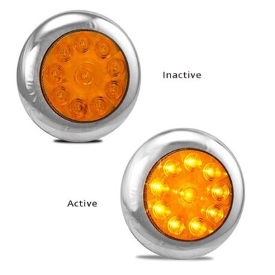 LED Autolamps 5543 Series LED Amber Indicator Trailer Light SKU ...