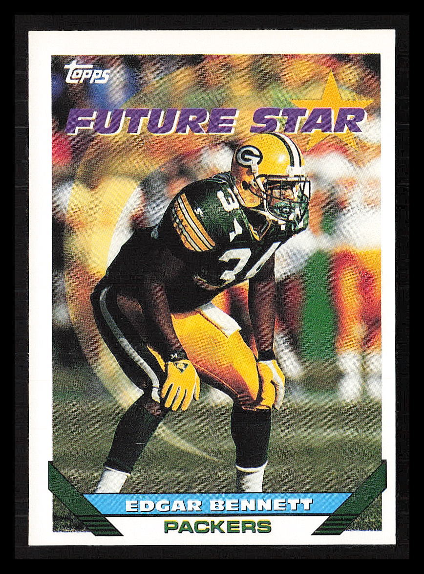 Edgar Bennett 1993 Topps #126 Green Bay Packers | eBay