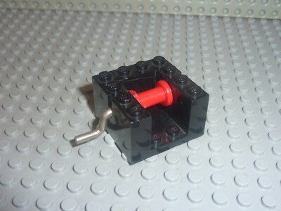 LEGO String Reel Winch 4x4x2 with Metal Handle Réf x378c00 / bb0067 Set ...