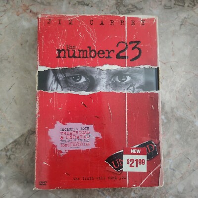 Jim Carrey The Number 23 DVD Like New | eBay