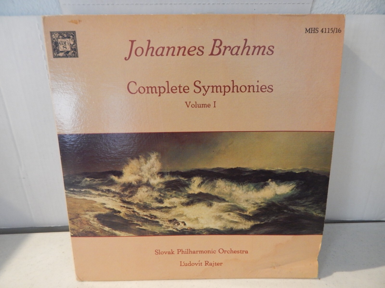 JOHANNES BRAHMS Complete Symphonies Volume I Slovak Philharmonic ...