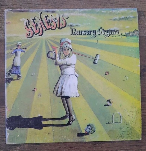 1972 Genesis Nursery Cryme Record Vinyl 12" LP 33 RPM CAS 1052 Buddah ...