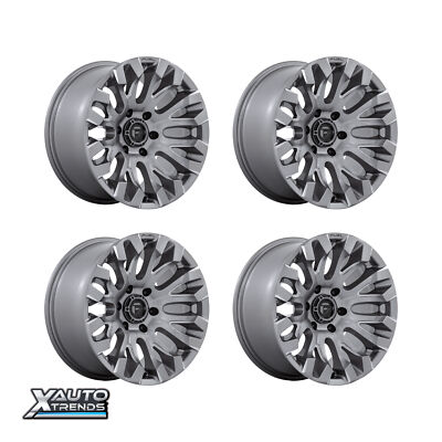 Fuel Off-Road D830 Quake Platinum 18X9 6X139.7 1mm (Set of 4) | eBay