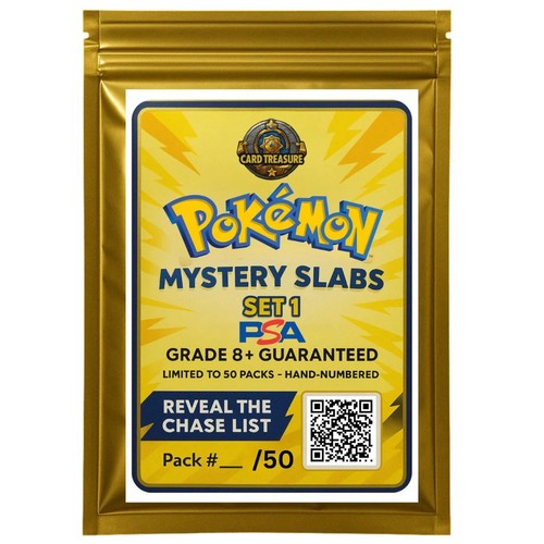 Pokemon Card Mystery Slab - Guaranted PSA, CGC, or BGC Slab | eBay