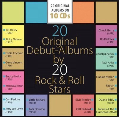 20 Original Debut Albums by 20 Rock Roll Stars CD New & Sealed ...