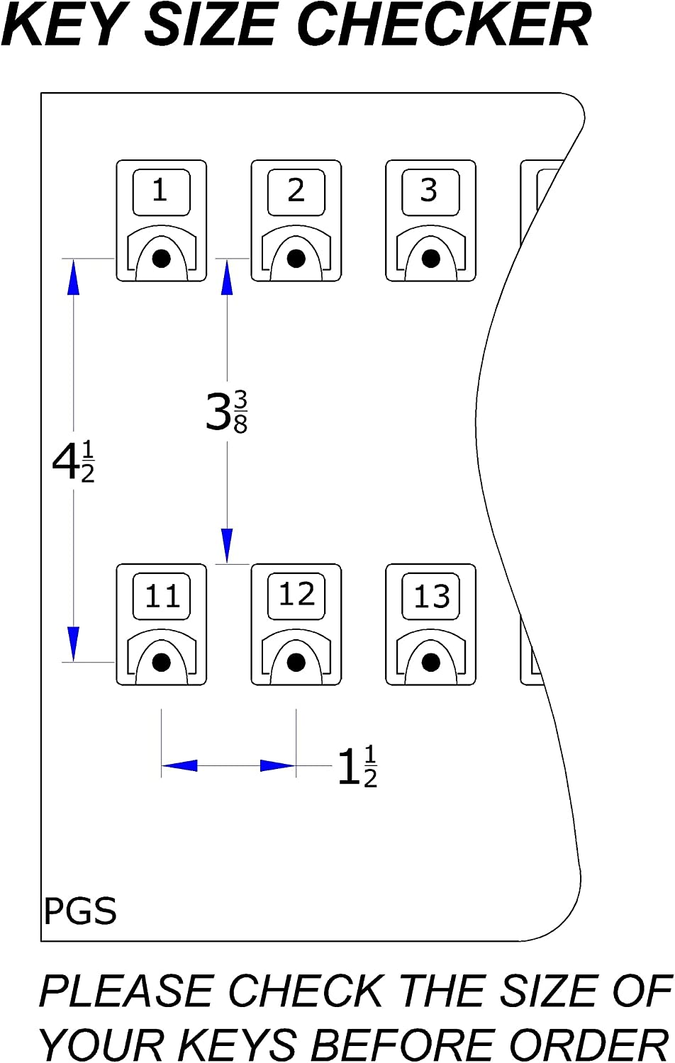 Key Holder, Key Stand # with 50 Numbered Hooks for Auto Services and ...