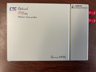 CTC Union Optial fiber optic media converter | eBay
