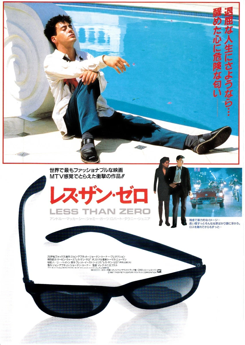 Less Than Zero Poster