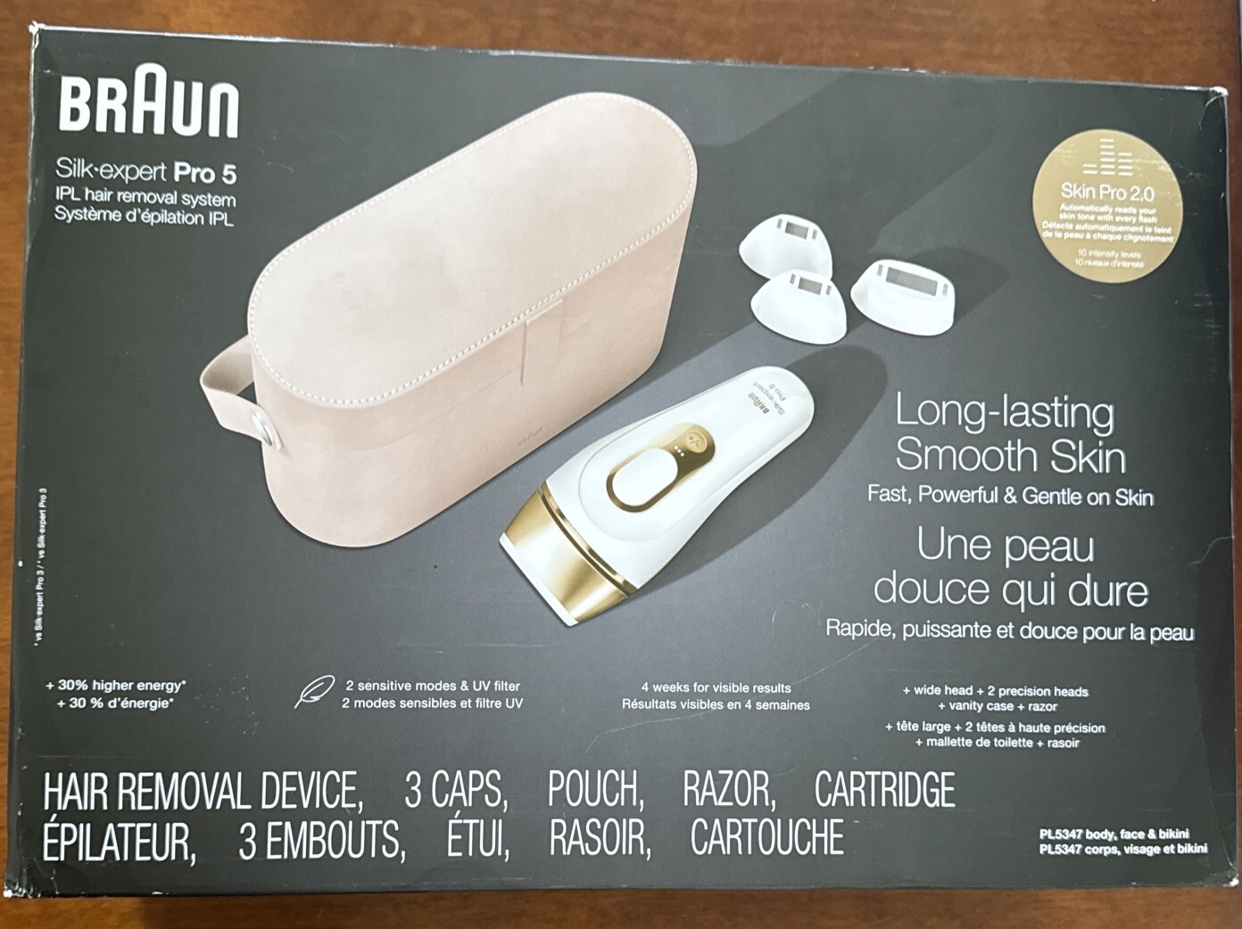 Braun Silk Expert Pro 5 IPL Hair Removal System - PL5347 / NEW / SEALED ...