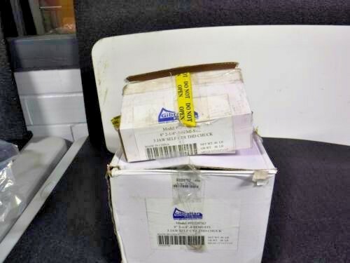 Gibraltar 3 Jaws, 8" Diam, Self Centering Manual Lathe Chuck, 93220762 ...