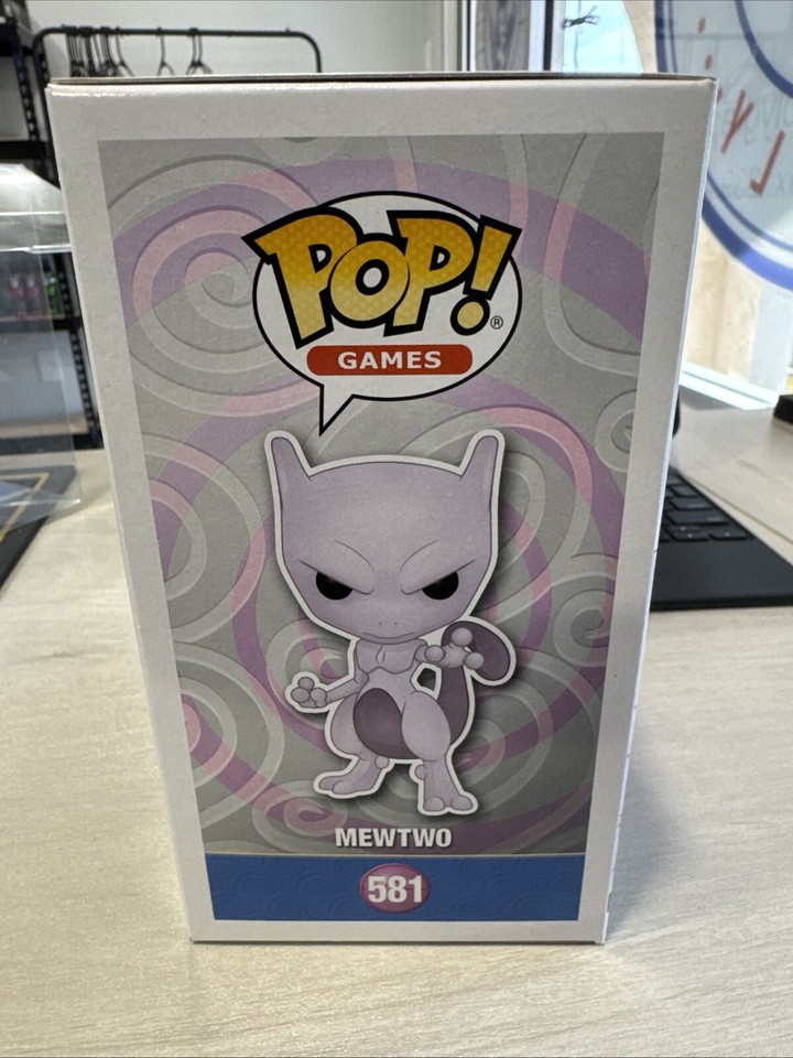 Mewtwo 581 Autographed Funko Pop Jay Goede AKA Philip Bartlett #40/50 ...