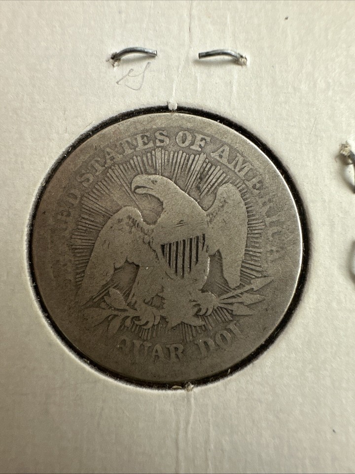 1853 ARROWS AND RAYS SEATED LIBERTY QUARTER SILVER SCARCE TYPE COIN | eBay