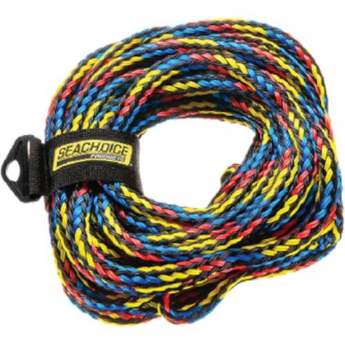 60 Ft 1 to 4 Rider Towable Tube Tow Rope for Boats - Floats on Top of ...