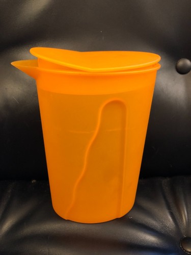 ⭕ Tupperware pichet broc jarre orange 1 litre | eBay