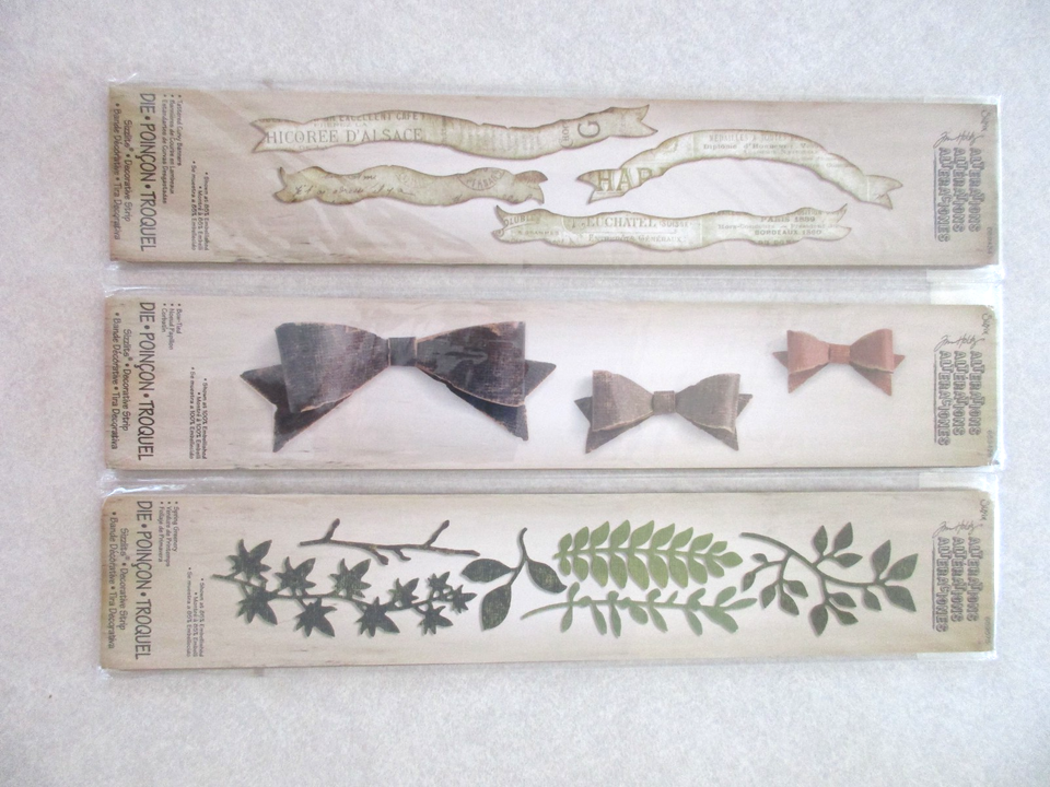 Sizzix Tim Holtz Alterations Mixed Media Sizzlits Decorative Strip Die ...