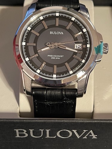 Bulova Precisionist 96B158 High Performance 262 kHz Sweep - Unused In ...