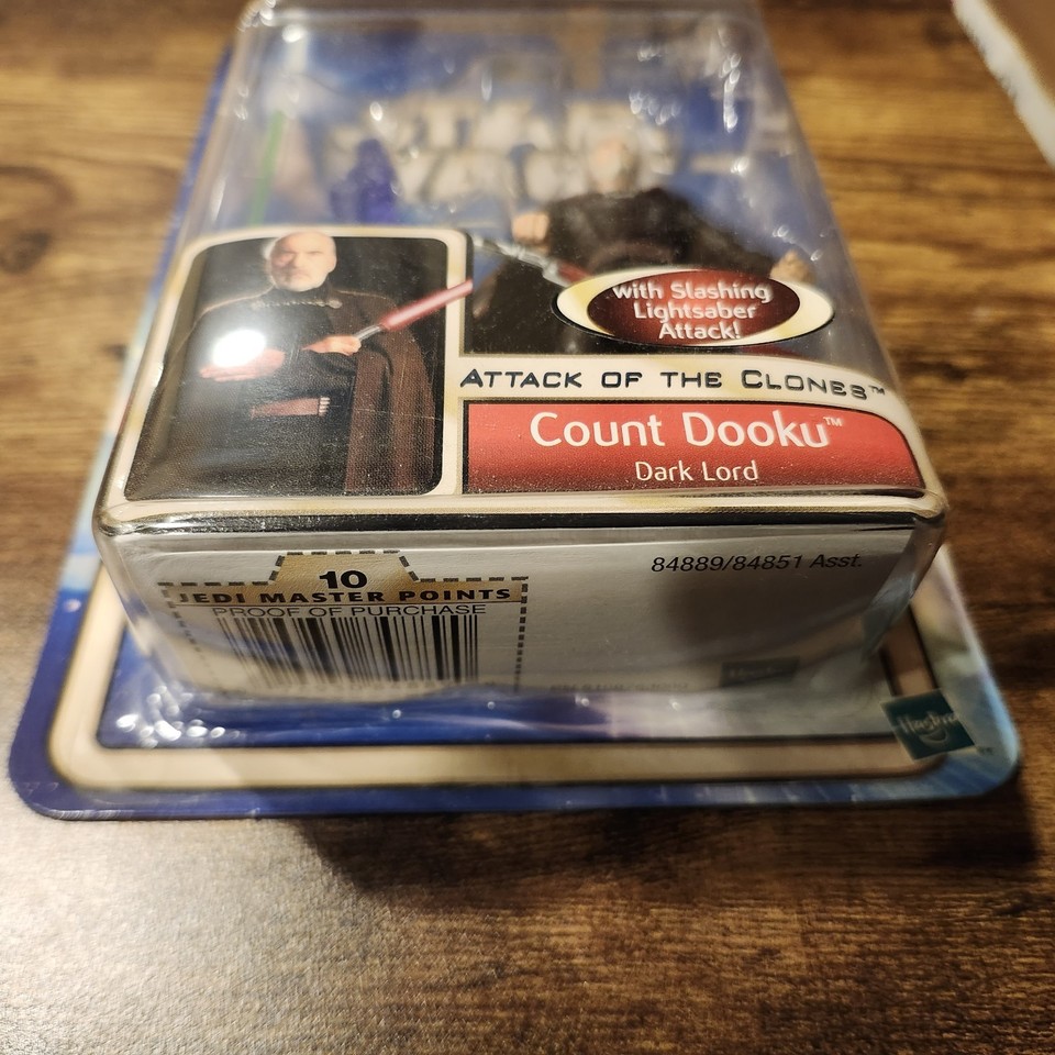 Star Wars Attack of the Clones Count Dooku Dark Lord Action Figure 2002 ...