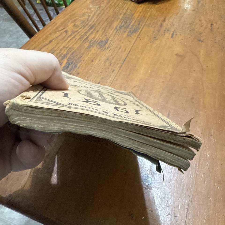 1861 Rare Rob Morris' Freemason's Almanac Masonic Illustrated Softcover ...
