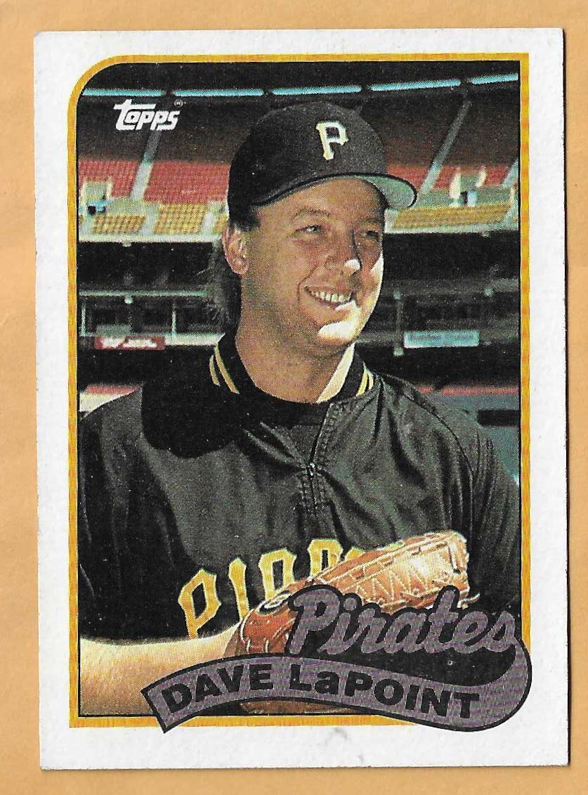 DAVE LaPOINT PITTSBURGH PIRATES #89 - TOPPS NM-MT 1989 | eBay
