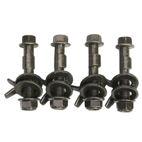 4Pcs 14Mm Steel Car Four Wheel Alignment Adjustable Camber Bolts 10.9 ...
