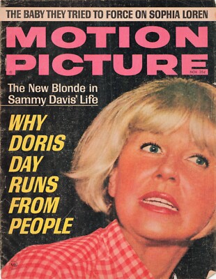 1964 VTG Motion Picture Magazine Cover Doris Day Sophia Loren Colorful ...