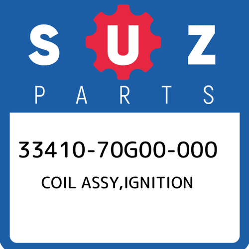 33410-70G00-000 Suzuki Coil assy,ignition 3341070G00000, New Genuine ...